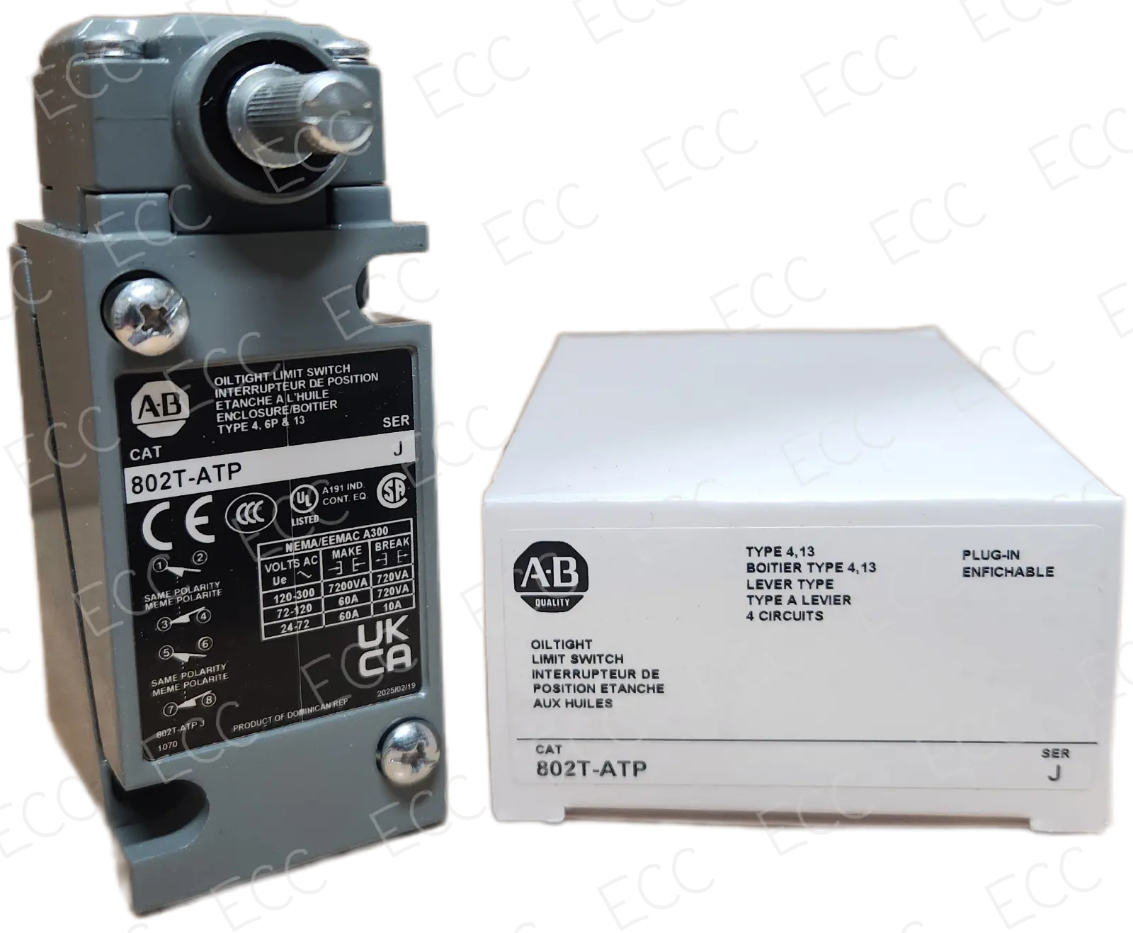 802T-ATP Allen Bradley Limit Switch – East Coast Compactor, Corp.