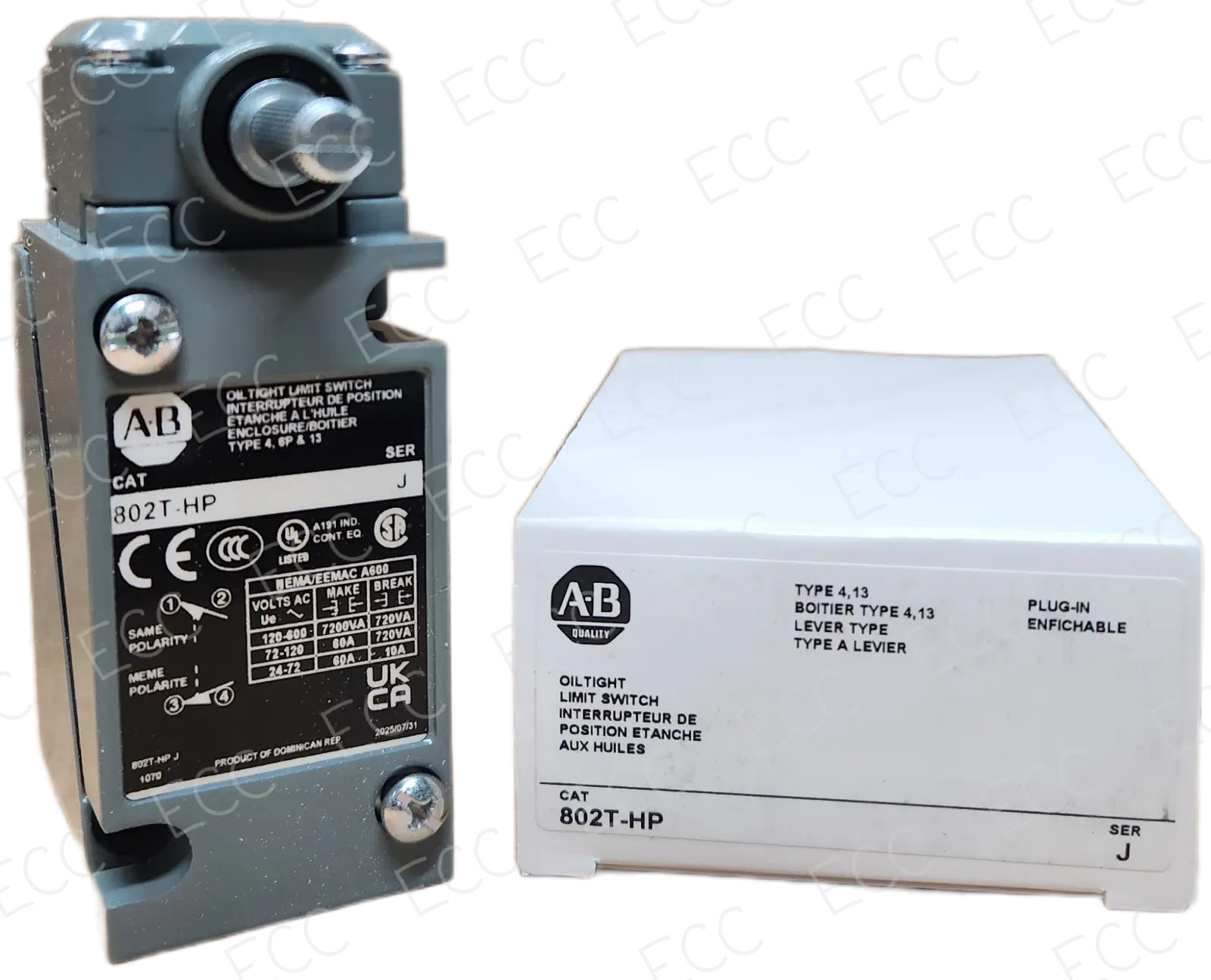 802T-HP Allen Bradley Limit Switch – East Coast Compactor, Corp.
